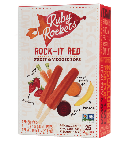 Rock-It Red Frozen Pop – Ruby Rockets